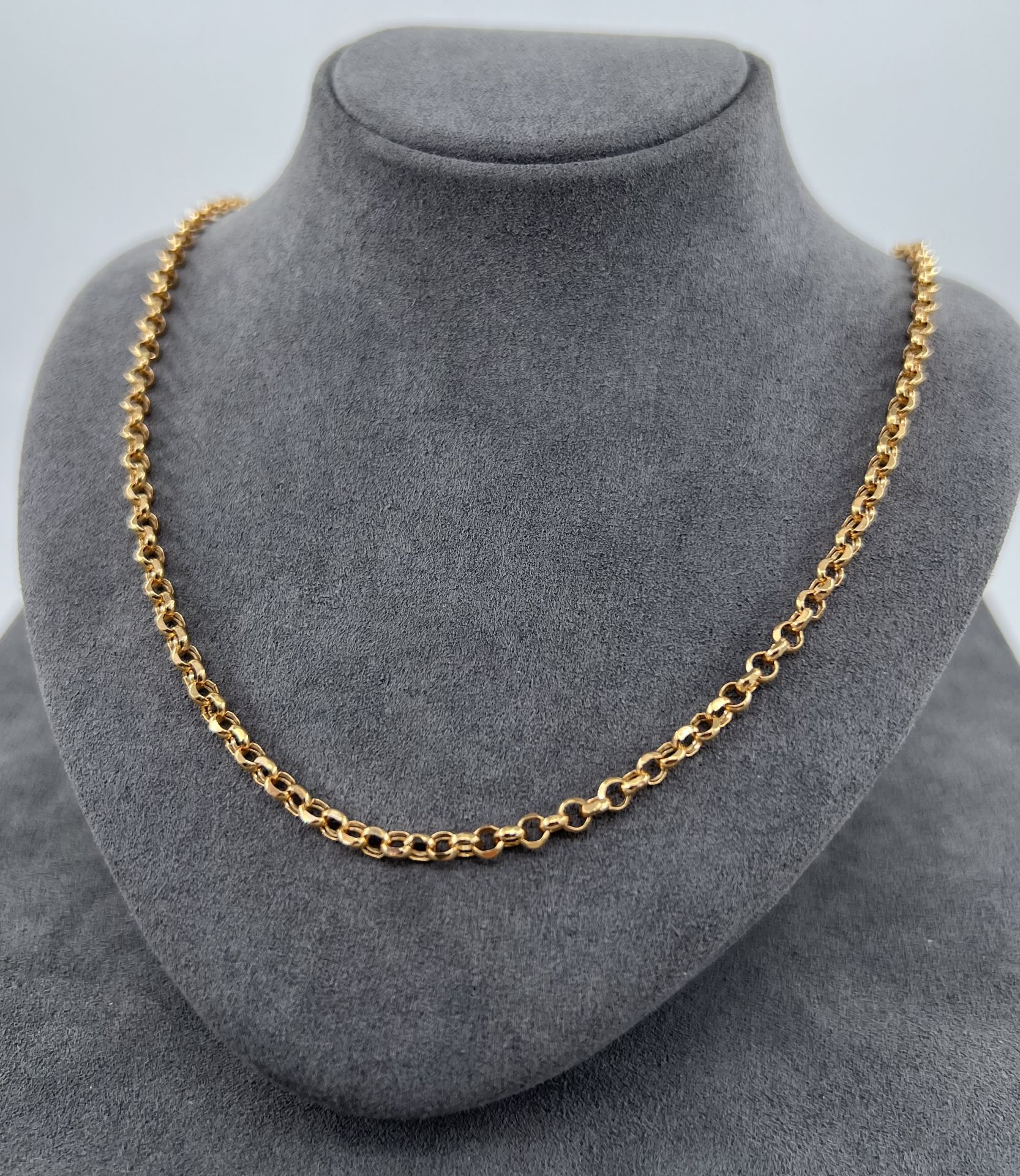 22 AYAR ALTIN DOCH ZİNCİR 55 CM ZİNCİR